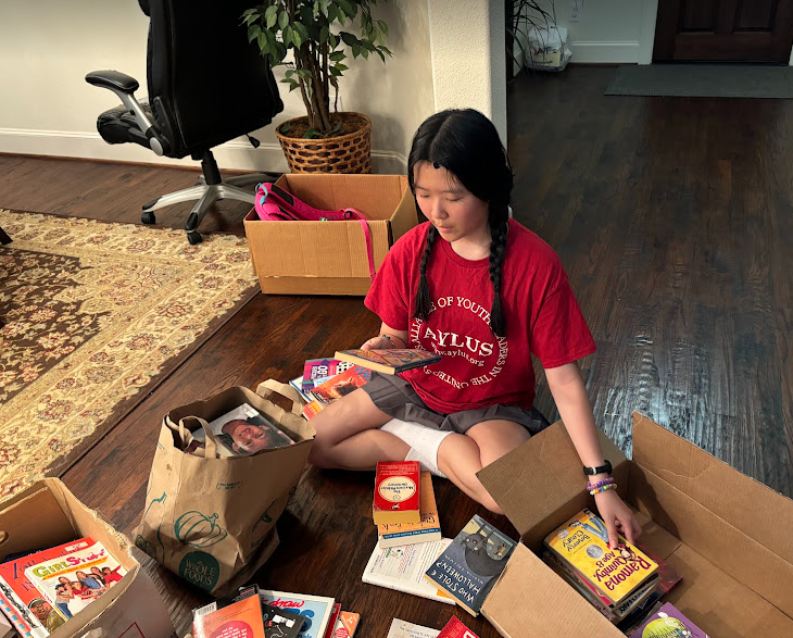 Sorting Books For African Library Project to Botswana on August 7th ...