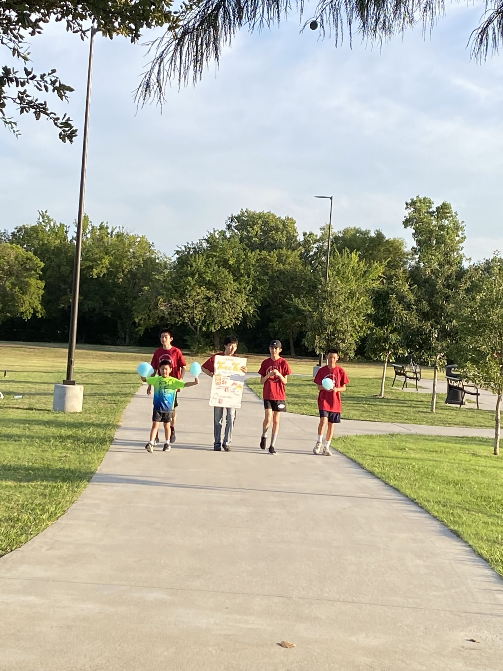 Fundraising for African Library Project at Russell Creek Park on August ...