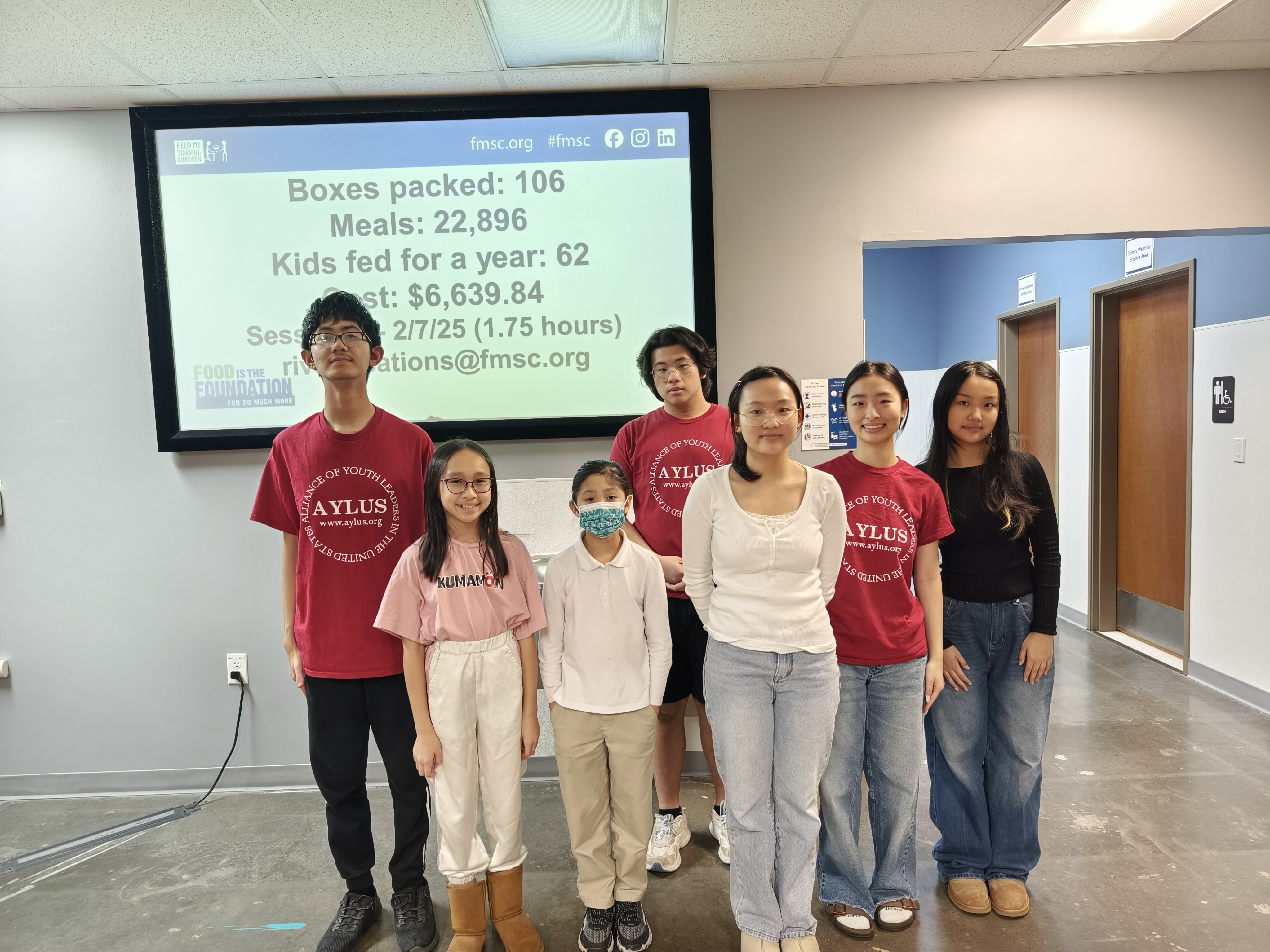 Frisco & Plano Branch Hosted FMSC Volunteering Event on February 7th ...
